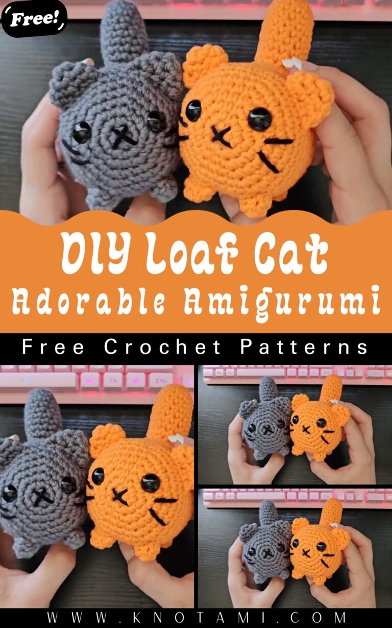 Crochet Loaf Cat