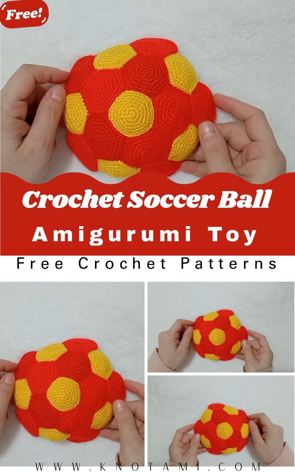 Free Kawaii Crochet Soccer Ball Amigurumi Pattern: Step-by-Step Guide
