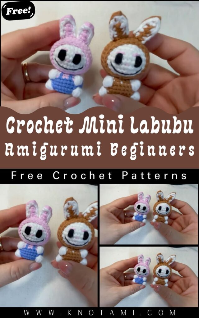 Crochet Mini Labubu